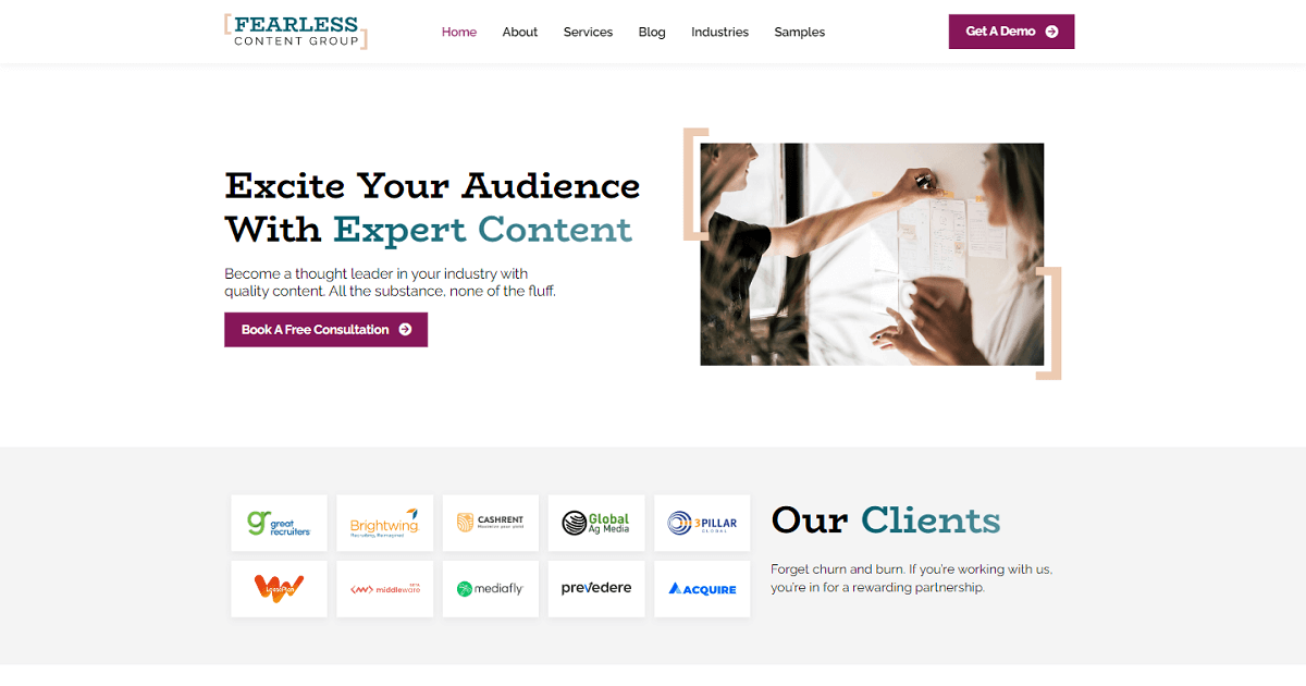 About | Fearless Content Group